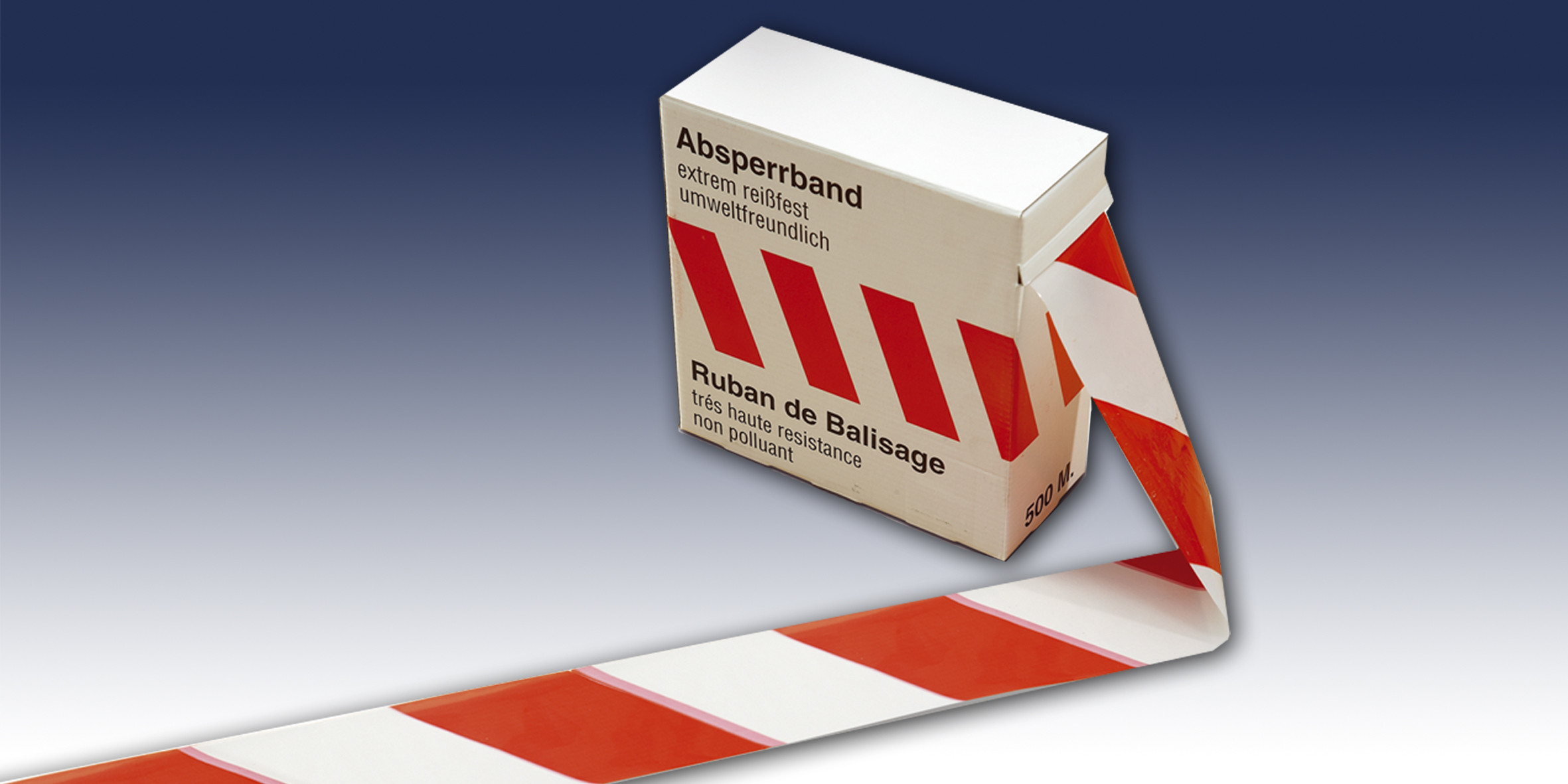 MTI Absperrband (Flatterband) MTI - prof. AV-Anschlusstechnik