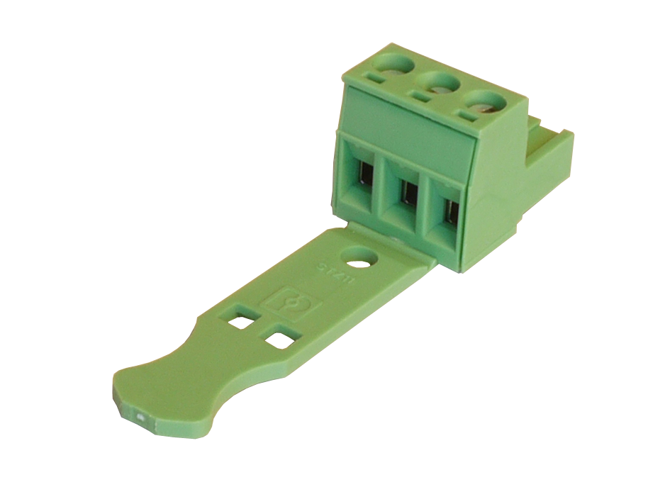 Euroblock 3-pol. Schraub-Kontaktträger male , 2,5 mm² MTI - prof. AV ...